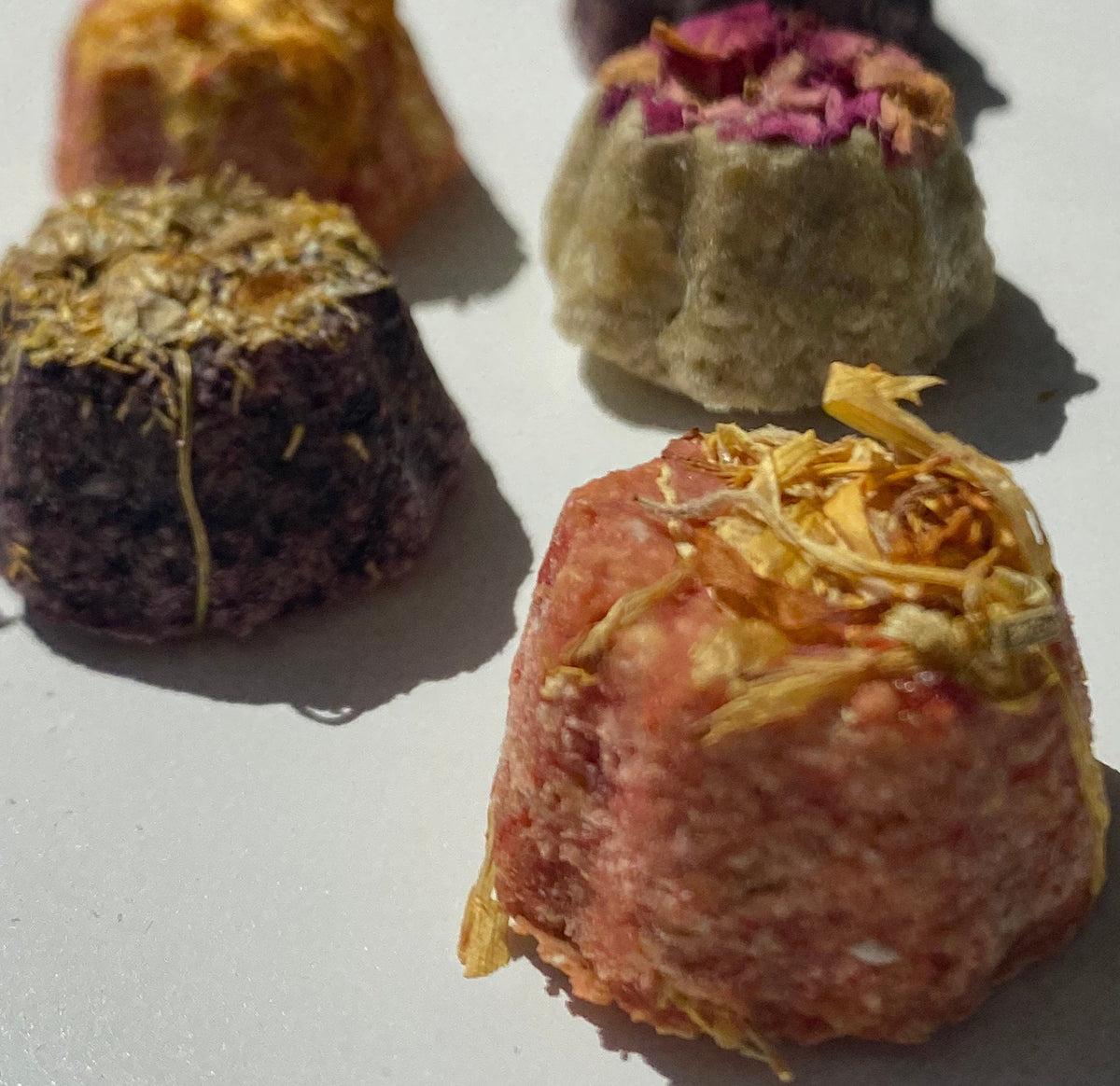 Fruity Flower mini cakes! 12 pack rabbit/hamster/mice/gerbil treats ...